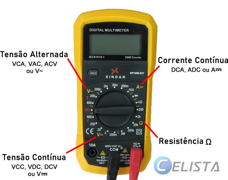 Como utilizar o Multímetro